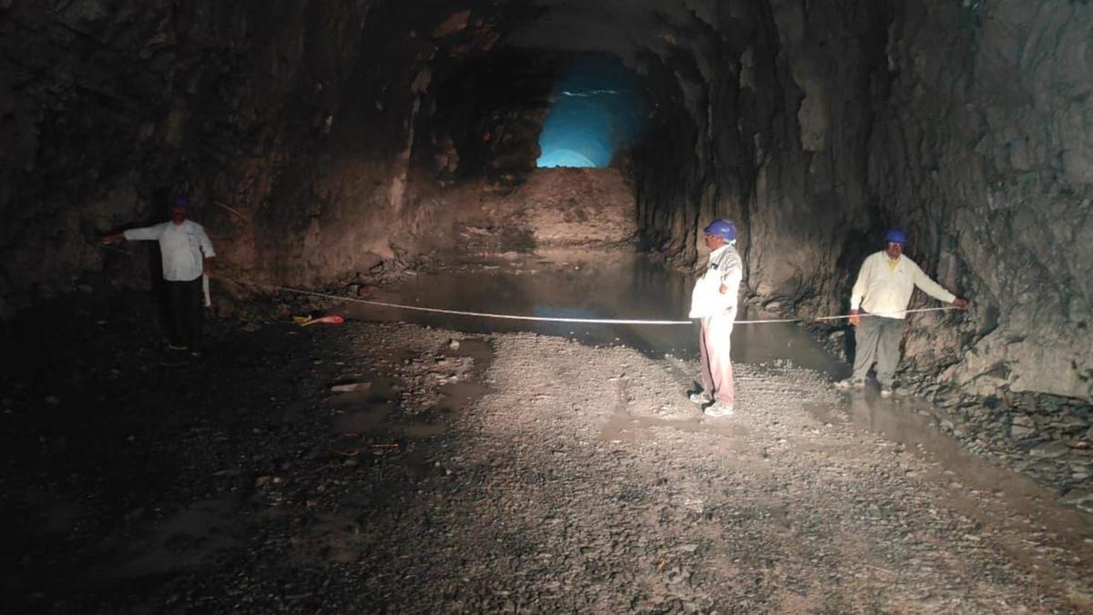 Excavation Works Of Poola Subbaiah Veligonda Projects Tunnel Two Completed In Andhra Pradesh