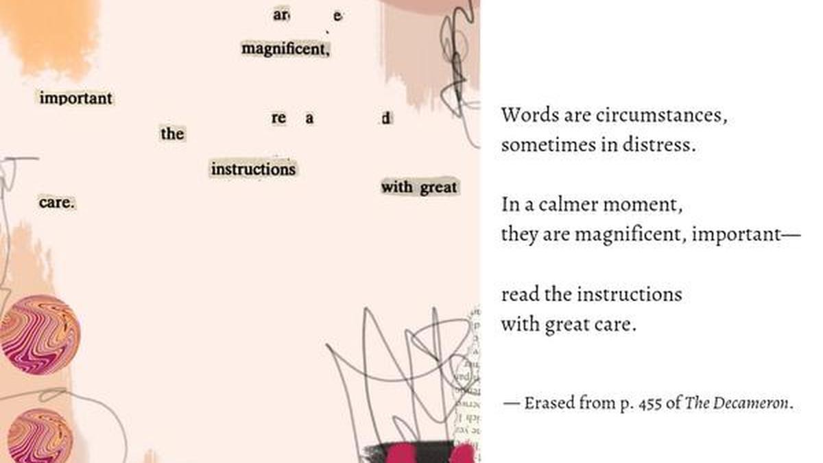 Writing as therapy: How ‘found poetry’ has resurged during the pandemic ...