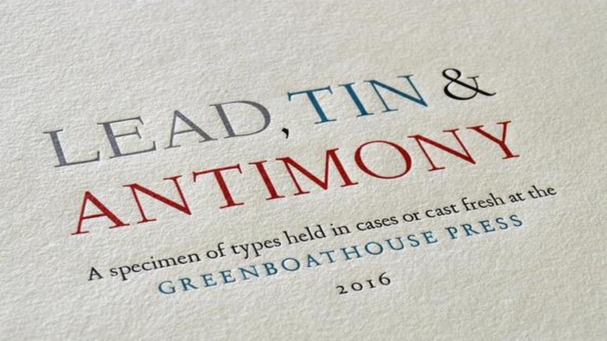 Pradeep Sebastian writes on Lead, Tin & Antimony printed by Jason ...