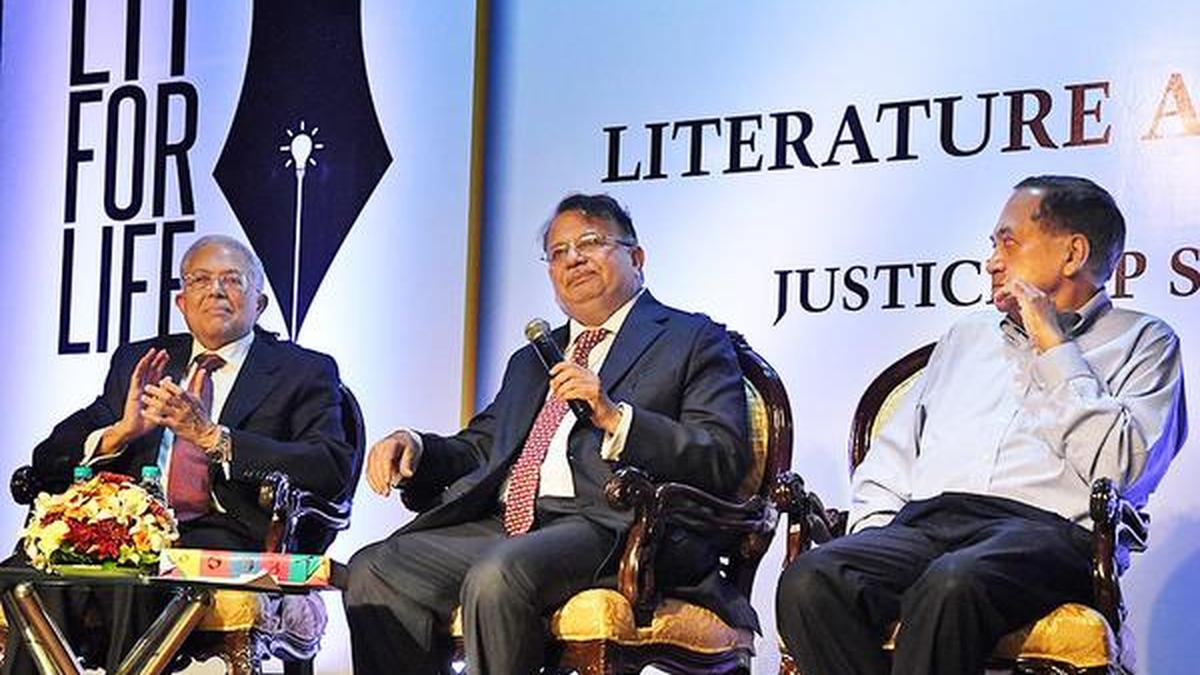 Justice A.P. Shah speaks on law and literature - The Hindu