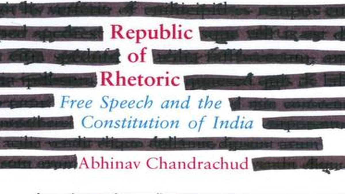Krishnadas Rajagopal reviews Republic of Rhetoric: Free Speech and the ...