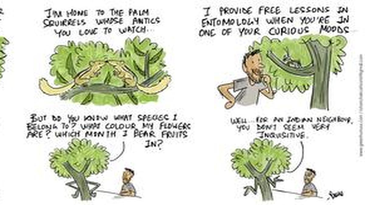 Green Humour by Rohan Chakravarty - The Hindu