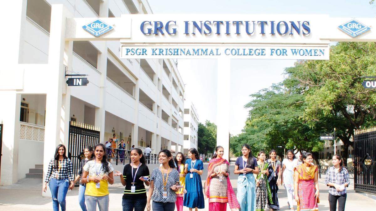 PSGR Krishnammal College for Women, a gateway of possibilities - The Hindu