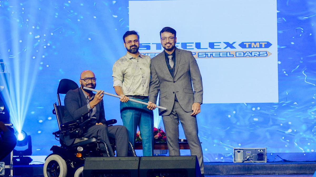 Steelex TMT launches their brand new NEO COAT STEEL BARS in the market - The Hindu