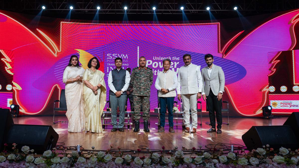 transforming india conclave-2023 of ssvm institutions - The Hindu