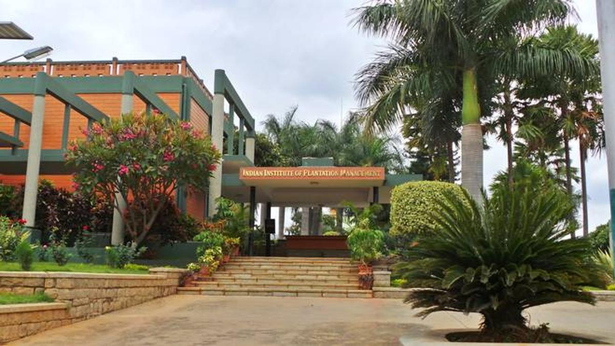 Indian Institute of Plantation Management (IIPM) Bengaluru (Autonomous ...