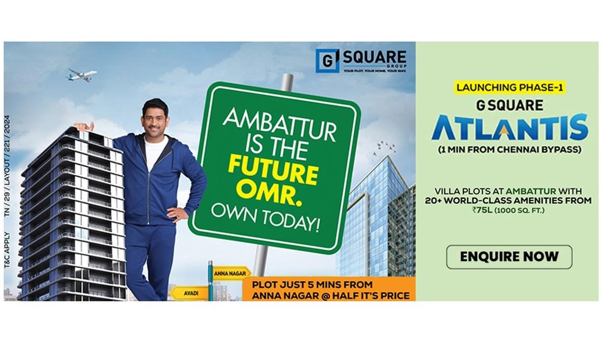 G Square makes history again, launches 3 projects in Chennai, Pollachi ...