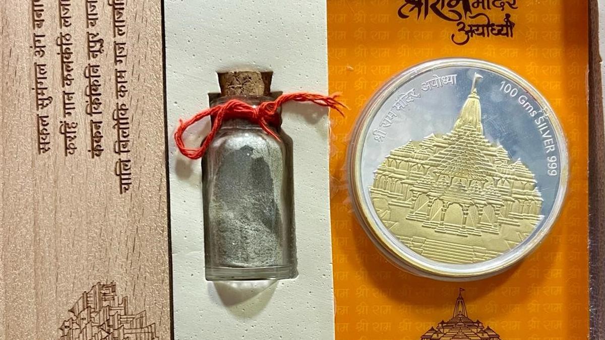 Augmont Gold For All unveils ‘Shree Ram Mandir Coin Kit’ - The Hindu