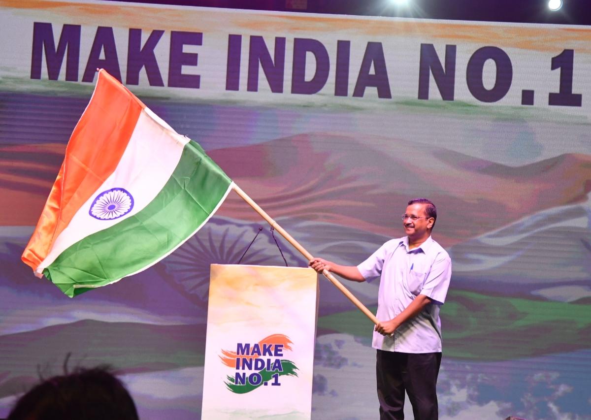 Arvind Kejriwal launches 'Make India No. 1' mission, calls for focus on ...