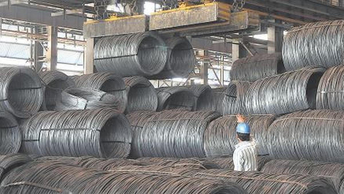 Eight core sectors' output up by 8.9% in June - The Hindu