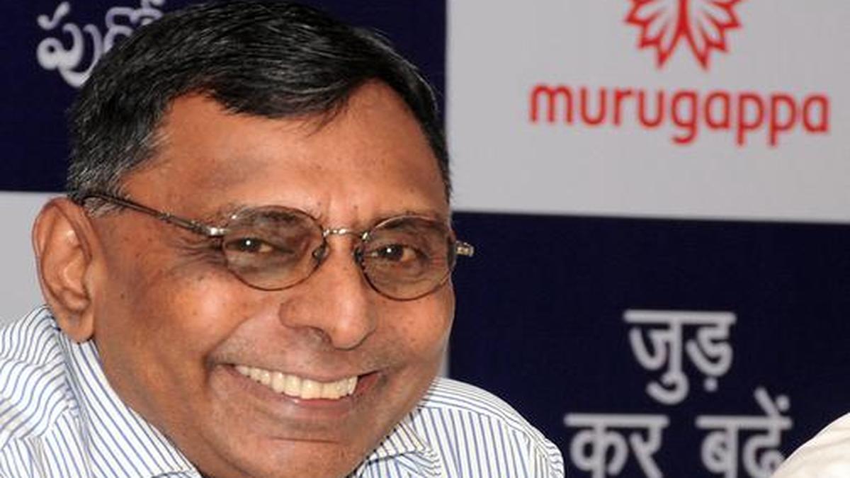 Murugappa aims at 25% growth - The Hindu