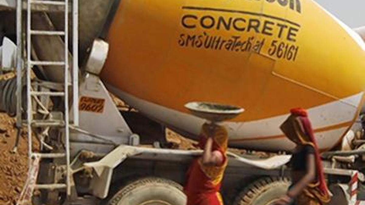 UltraTech profit flat at ₹1,310 cr. as costs surge - The Hindu