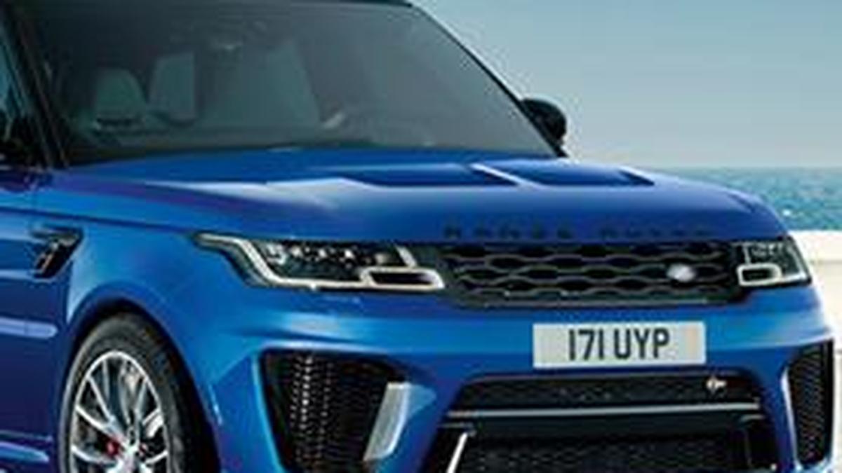 JLR unveils Range Rover Sport SVR at ₹2.19 crore - The Hindu