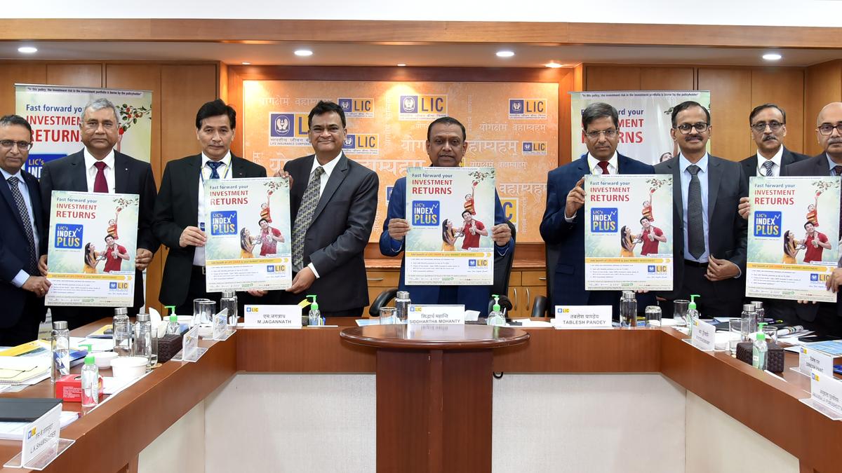 LIC unveils unit linked policy Index Plus - The Hindu