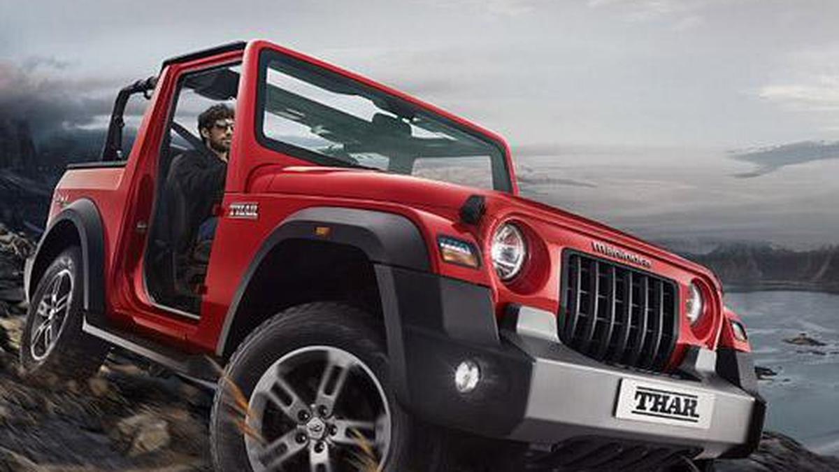 Mahindra unveils new Thar sport utility vehicle - The Hindu