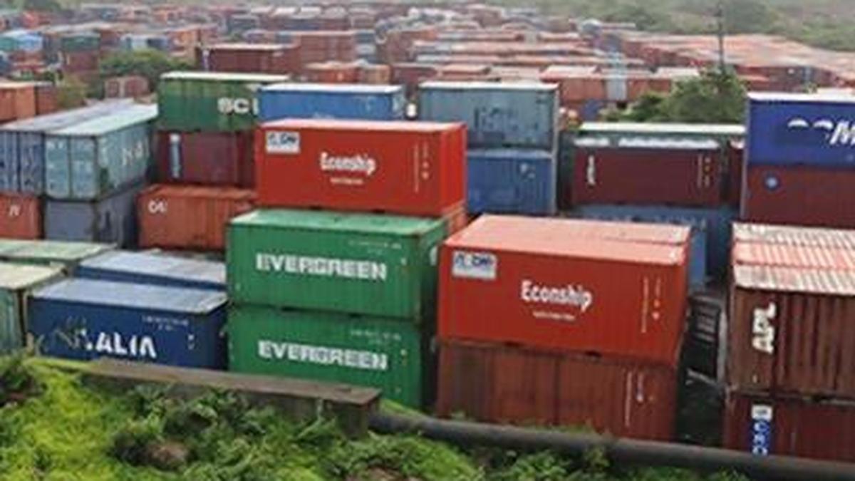 JNPT flags off train service for dwarf containers - The Hindu