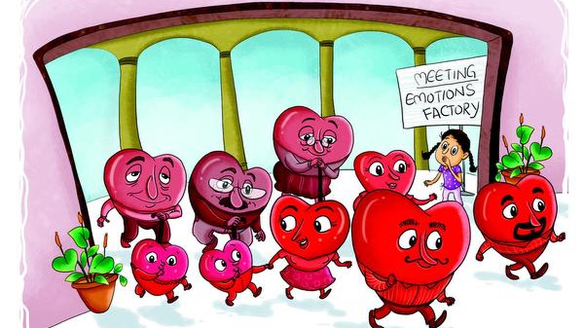 Beginning a serial story on The Emotions Factory - The Hindu