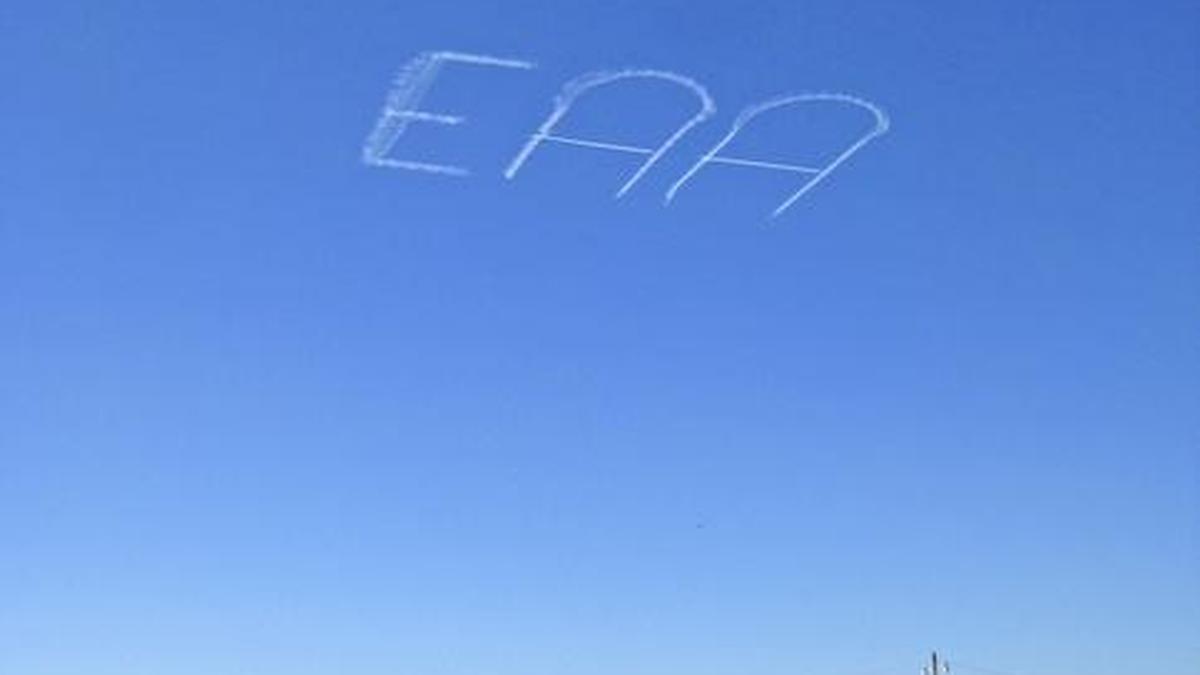 Writing in the skies - The Hindu