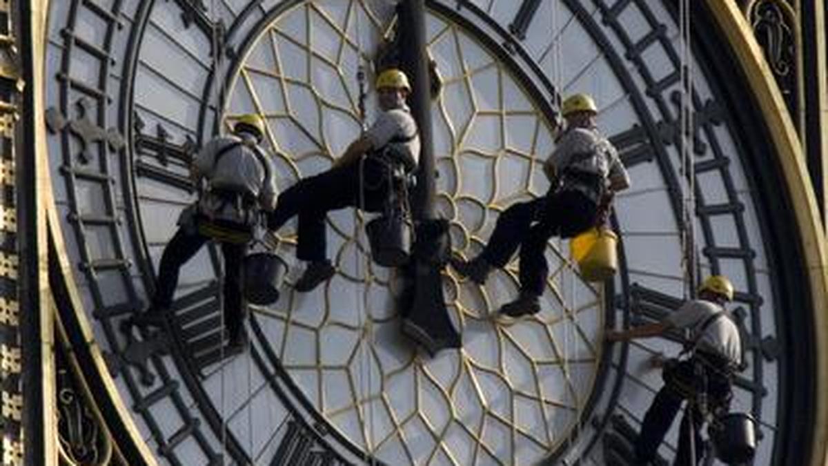 Big Ben falls silent - The Hindu