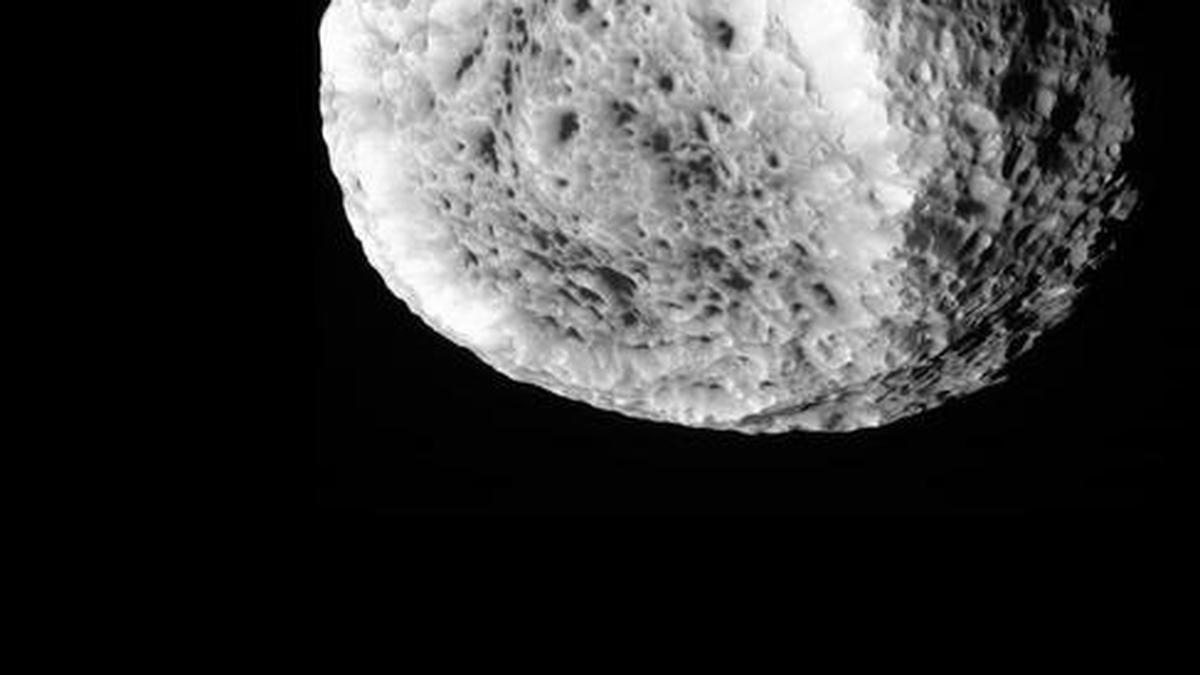 Hyperion, Saturn’s spongy moon - The Hindu