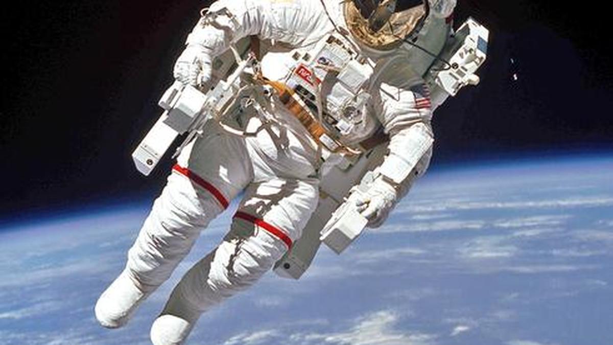Walking untethered in space - The Hindu