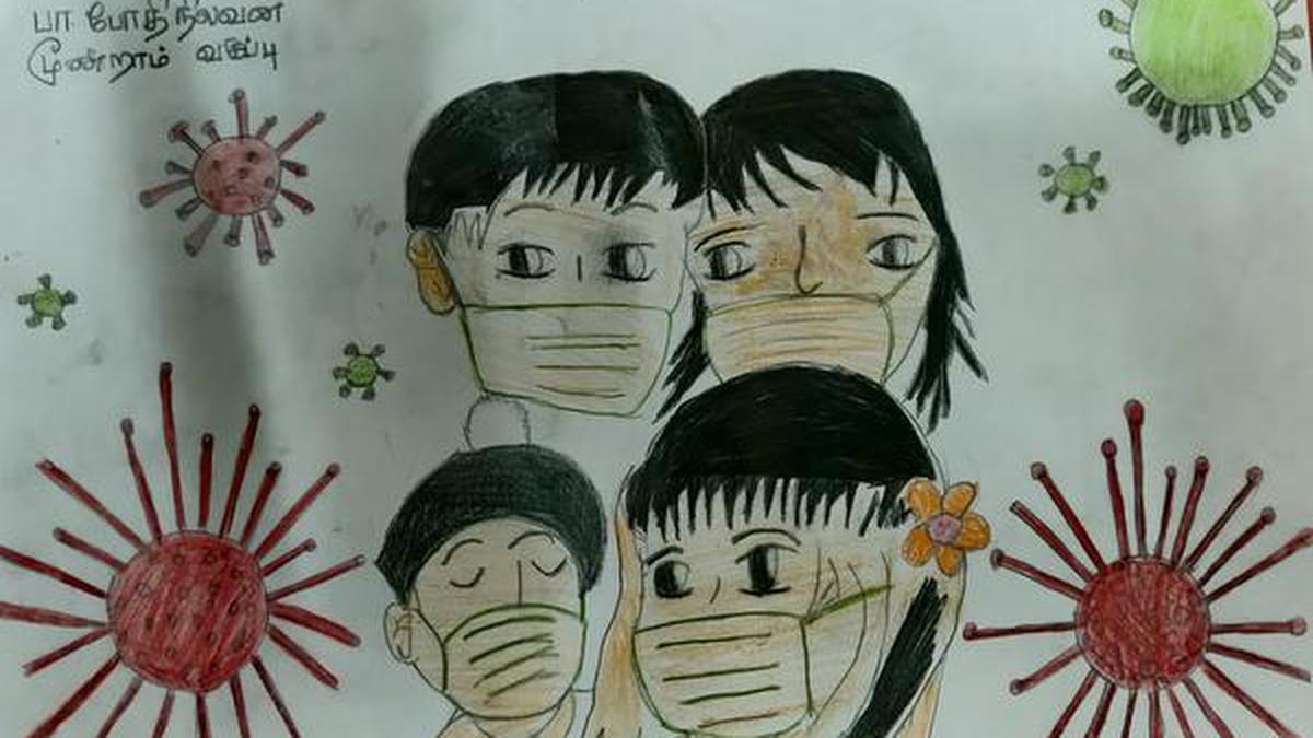 Drawings from India in the times of COVID-19 lockdown - The Hindu