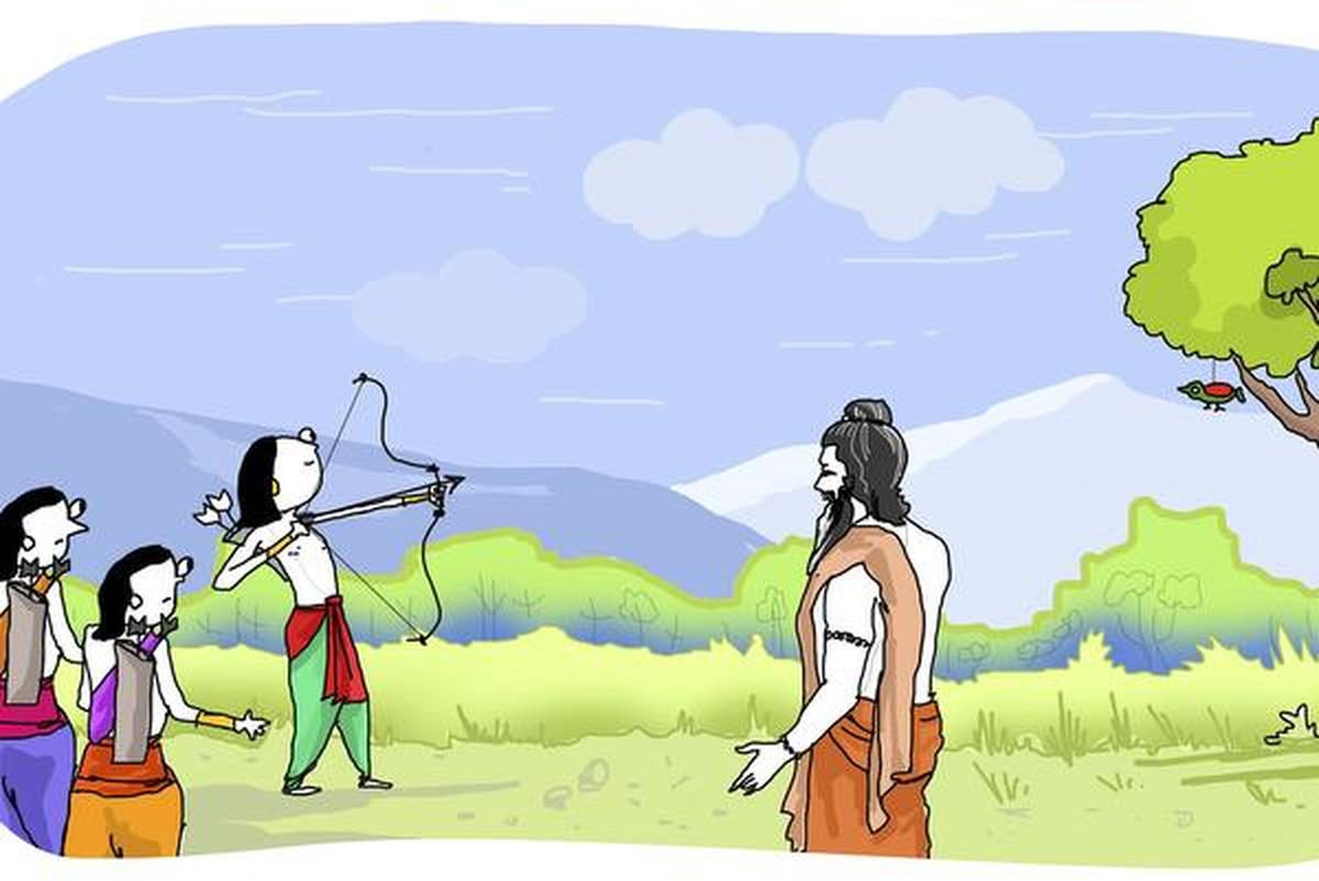 Fish Arjun Mahabharat