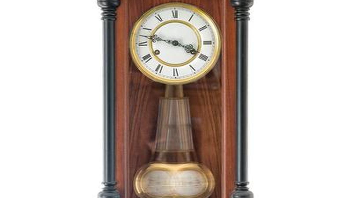 A patent for a pendulum clock - The Hindu