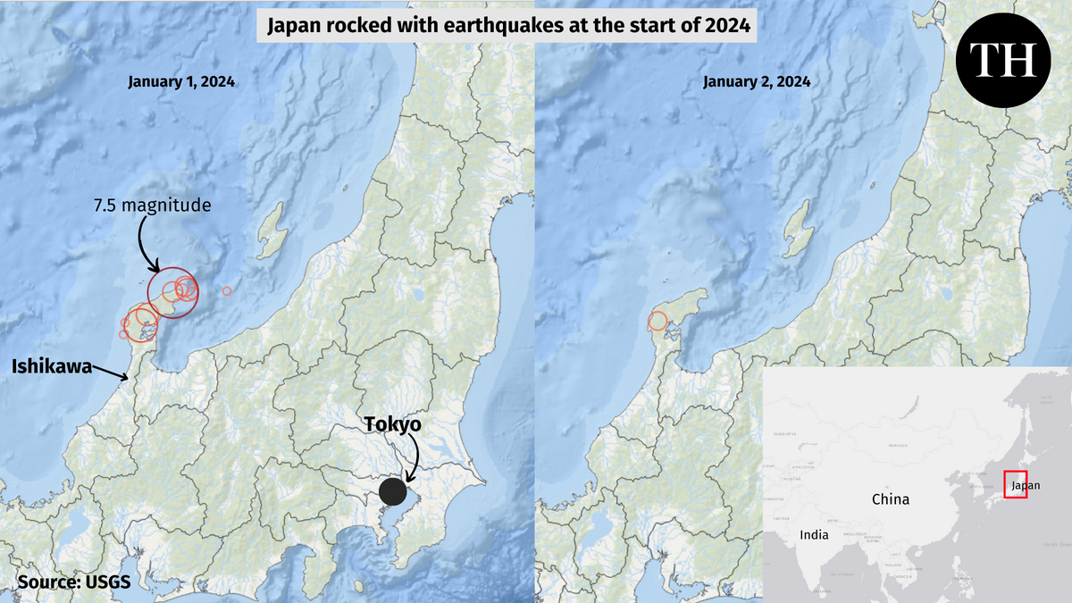 Major Japan quake triggers tsunami waves, residents told to run - The Hindu