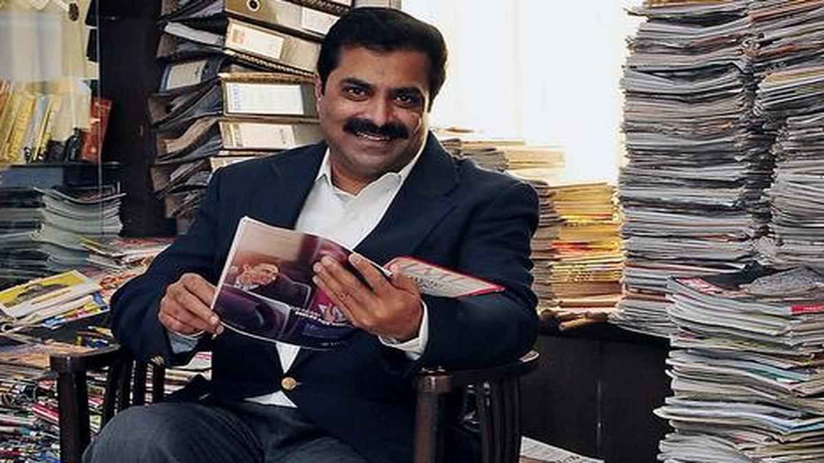 Vijay Reddy speaks on helping youngsters equip skills - The Hindu