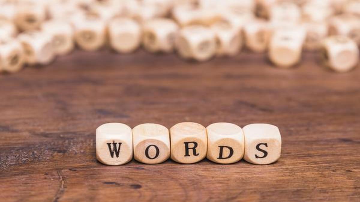 Wield the right words - The Hindu