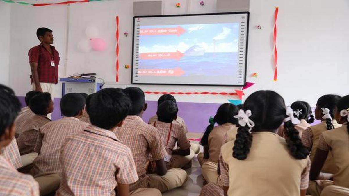 What does a smart classroom entail? - The Hindu