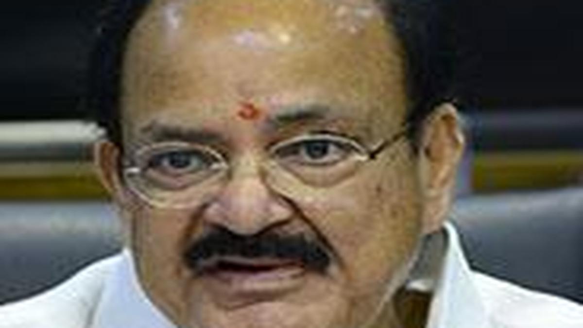 Cong. riding pillion on ‘bicycle’: Venkaiah - The Hindu