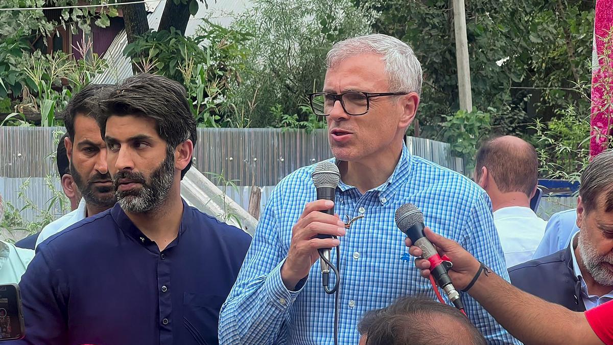 Omar Abdullah up against bunch of challenges from Ganderbal, unlike Budgam seat - The Hindu