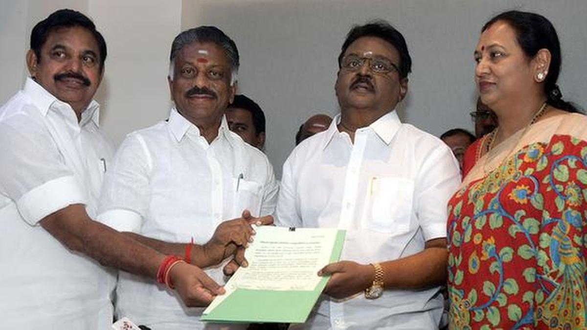 Finally, AIADMK seals poll deal with DMDK - The Hindu