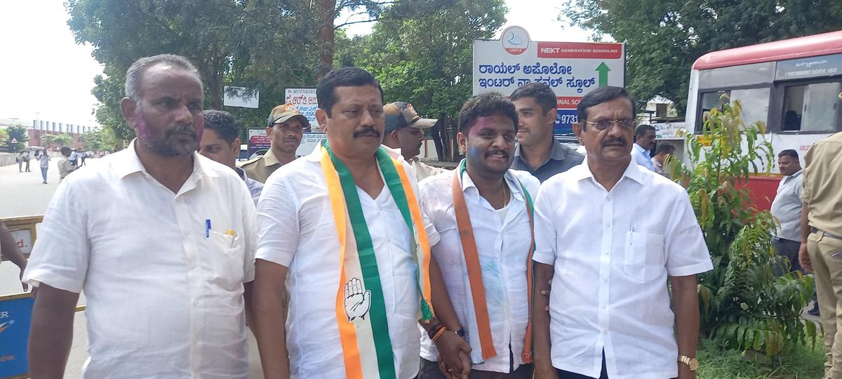 Prajwal Revanna trailing in Hassan, Karnataka - The Hindu