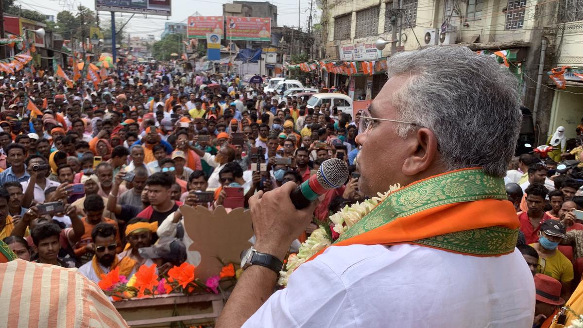 West Bengal Assembly elections | EC notice to BJP leader Dilip Ghosh over Sitalkuchi comments ...