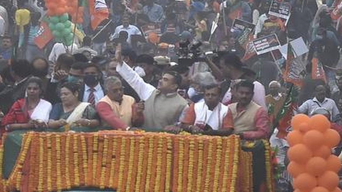BJP denounces “shoot the traitors slogan” in TMC Kolkata rally - The Hindu