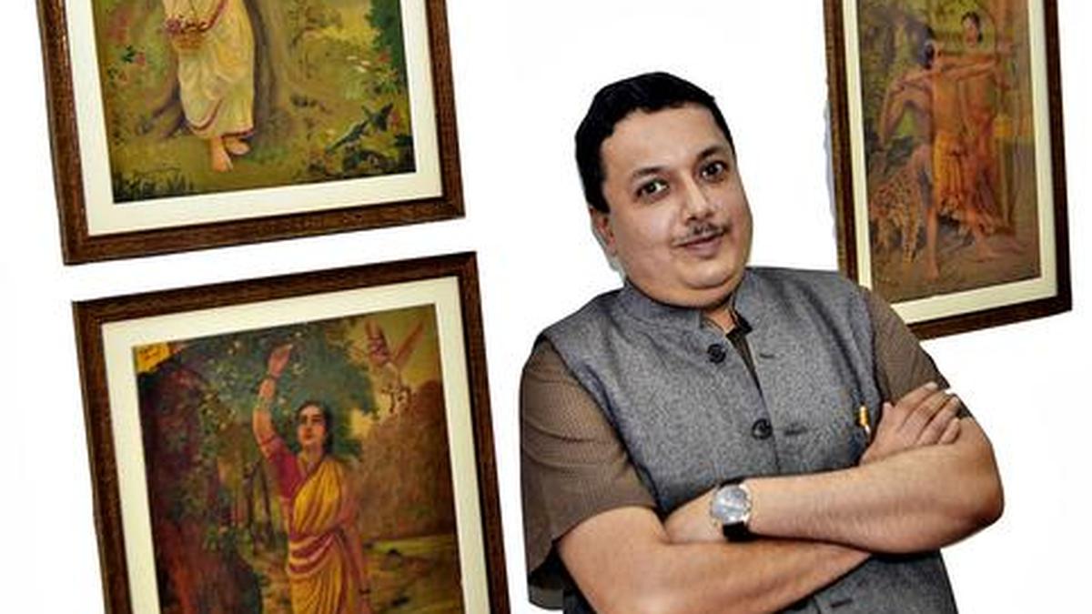 Ravi Varma’s legacy in print - The Hindu