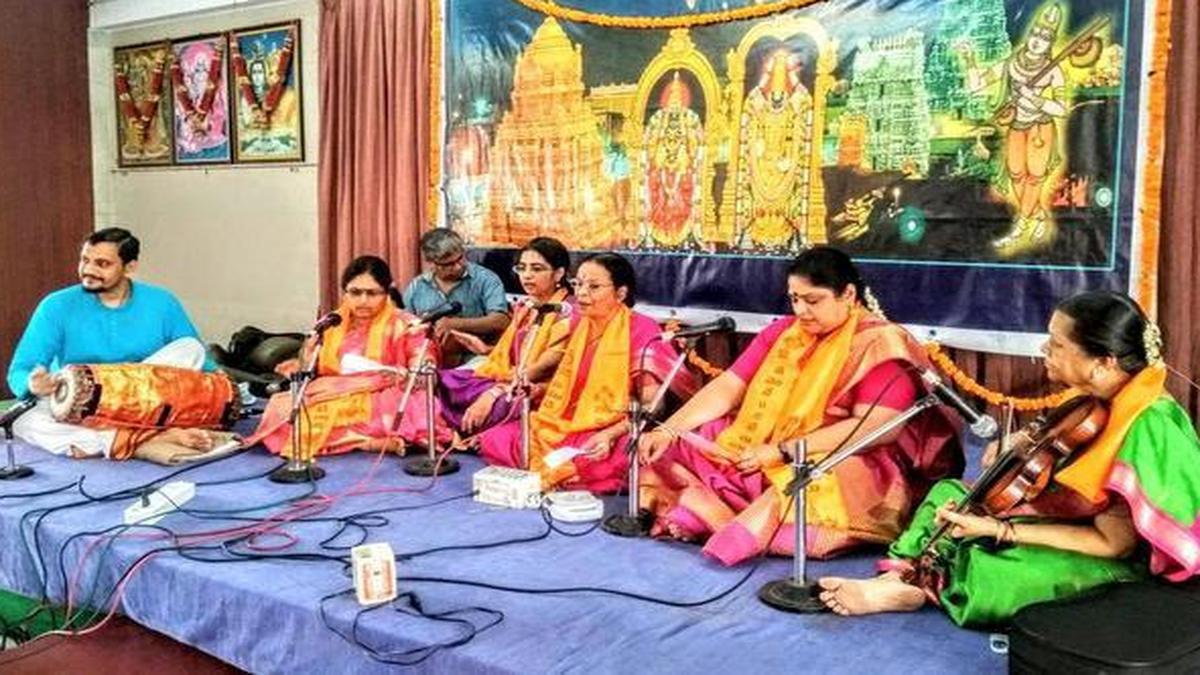 Musical tribute to Annamacharya - The Hindu