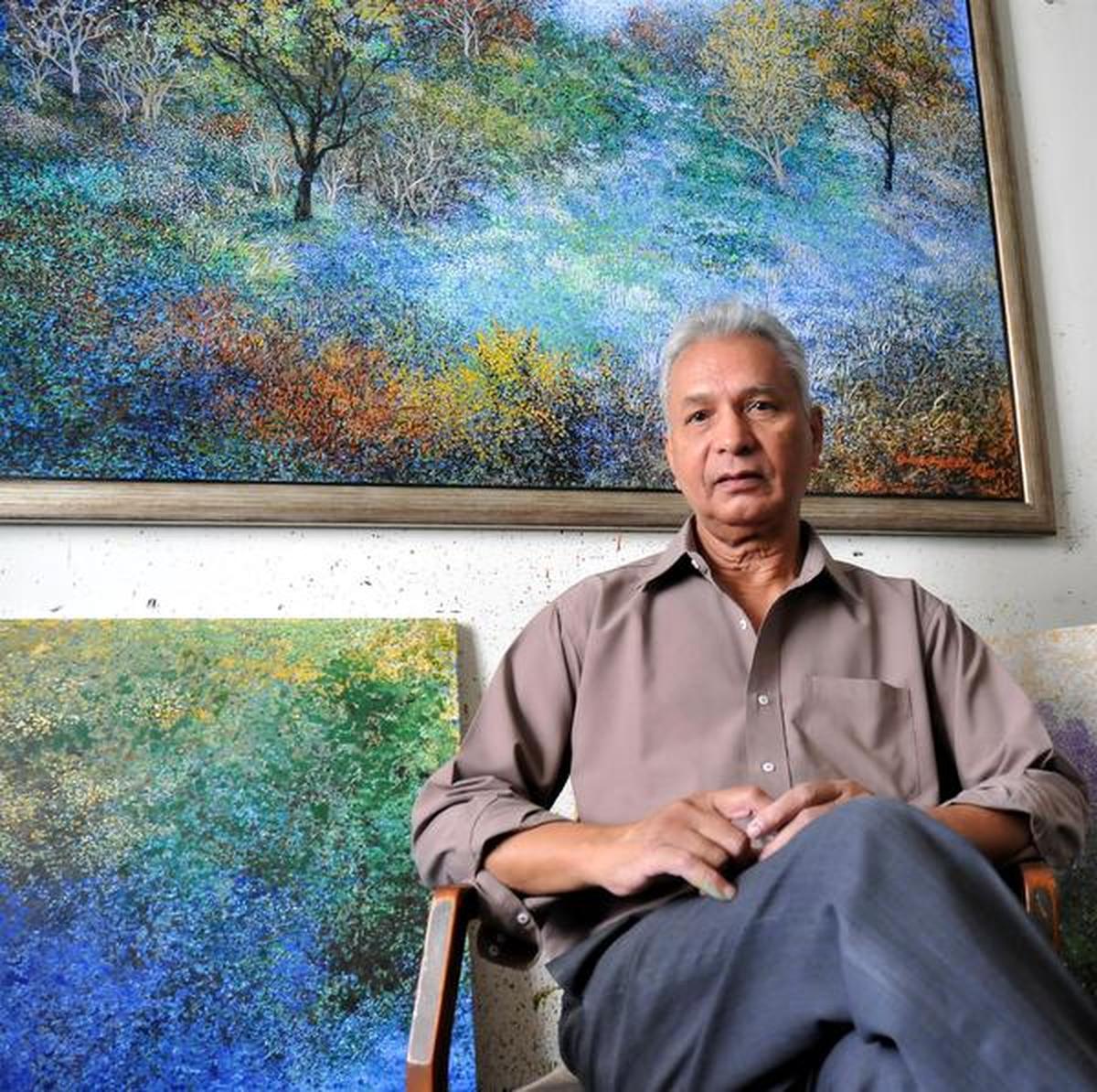 Tribute to father: Renowned artist (late) Surya Prakash’s daughter ...