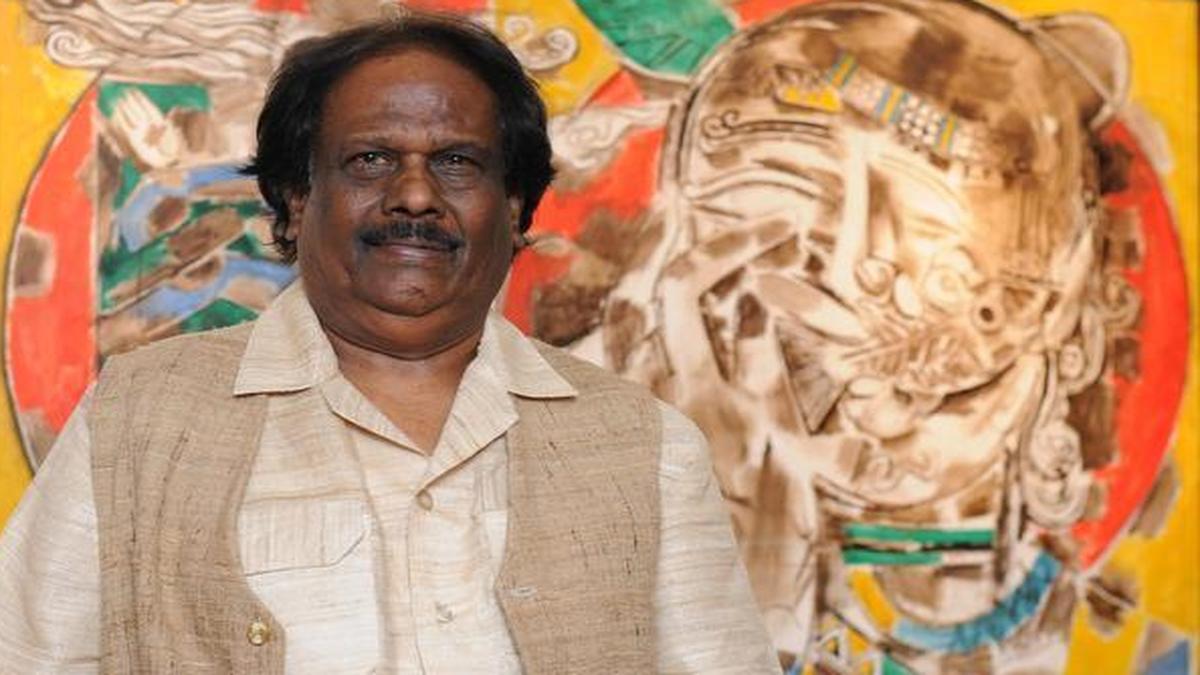 Veteran artist and former principal of Government College of Fine Arts ...