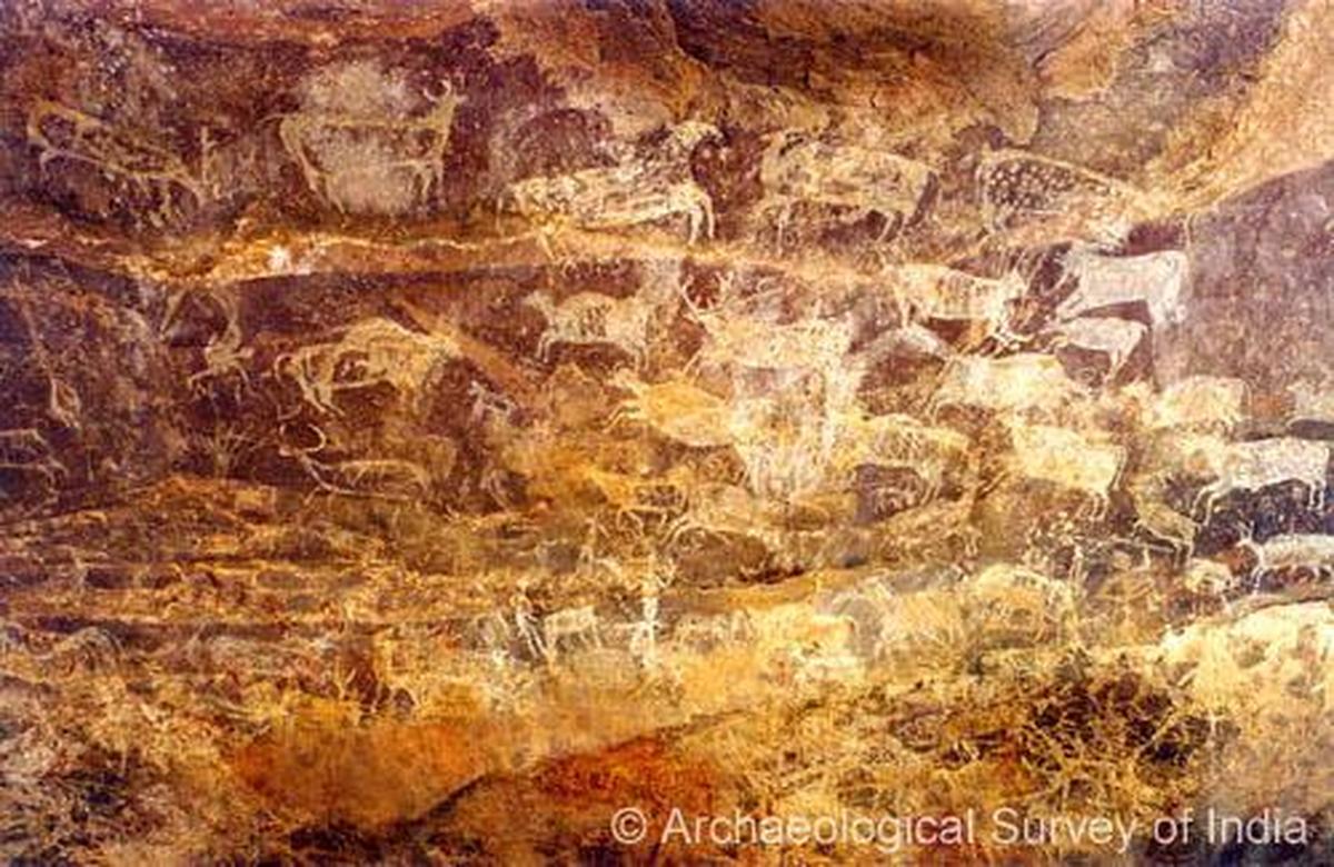 Cave Paintings Bhimbetka