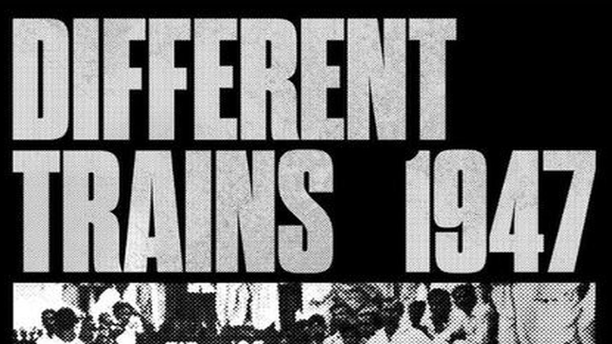 Different Trains 1947 tries to tell a multi-dimensional audio-visual ...