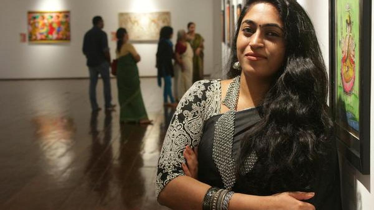 Renjini Thampi's art works: Indian hues, reimagined - The Hindu