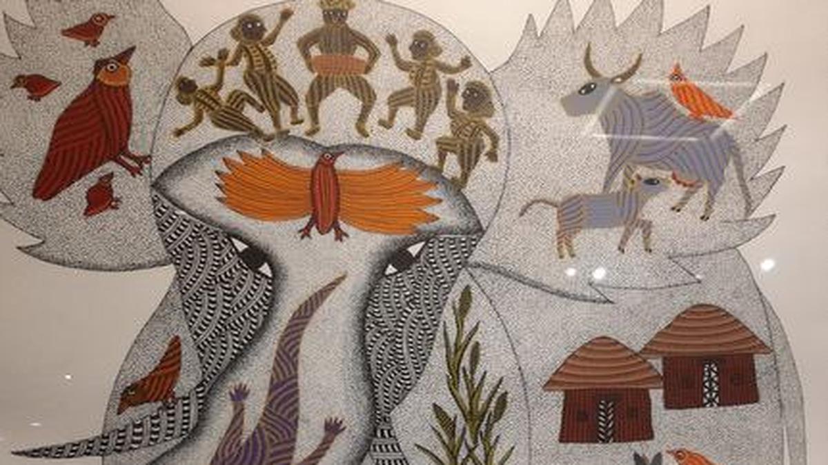 Vriksha, an art exhibition that reflects environmental concerns - The Hindu