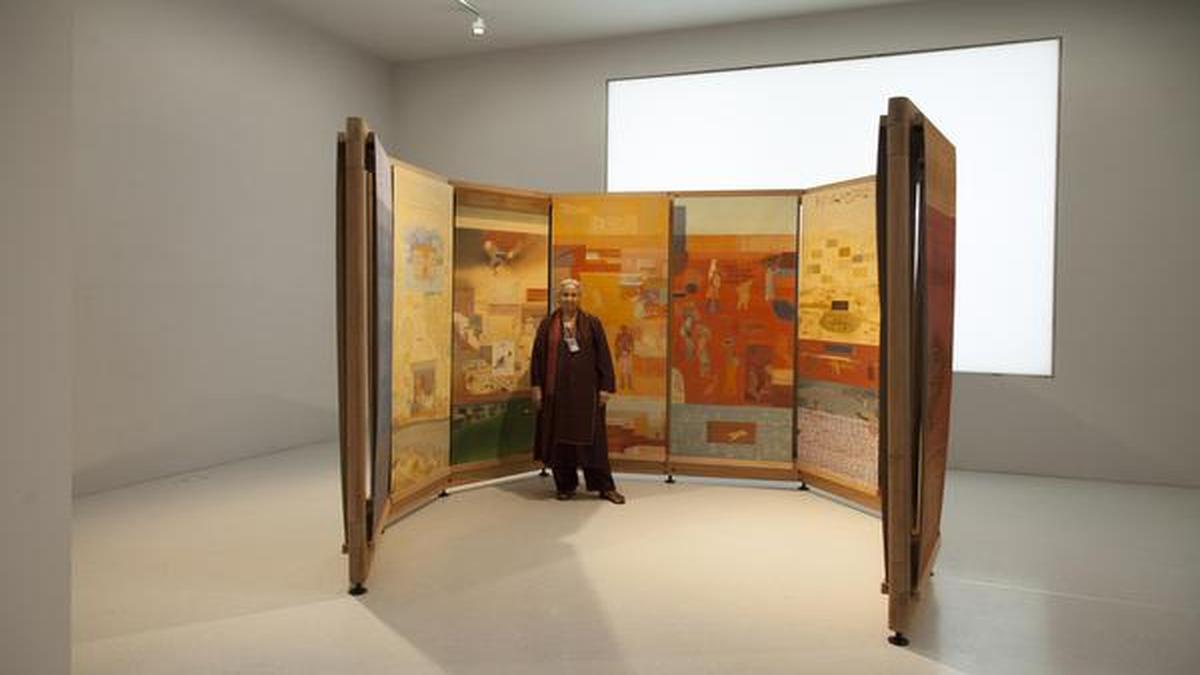 Artist Nilima Sheikh’s latest work creates a quiet place for reflection ...