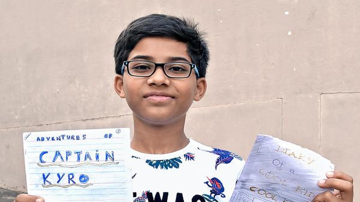 At the age of 10, Anagh Sarda is a published illustrator - The Hindu