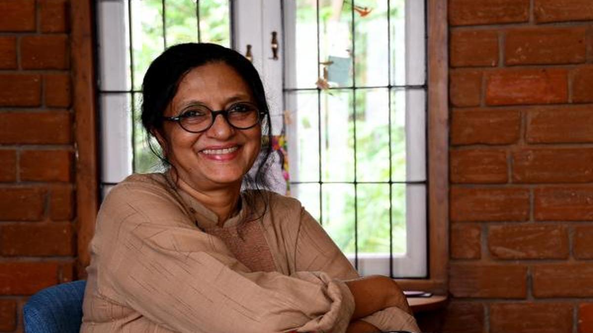 Sujatha Shankar Kumar in conversation with artist Pushpamala - The Hindu