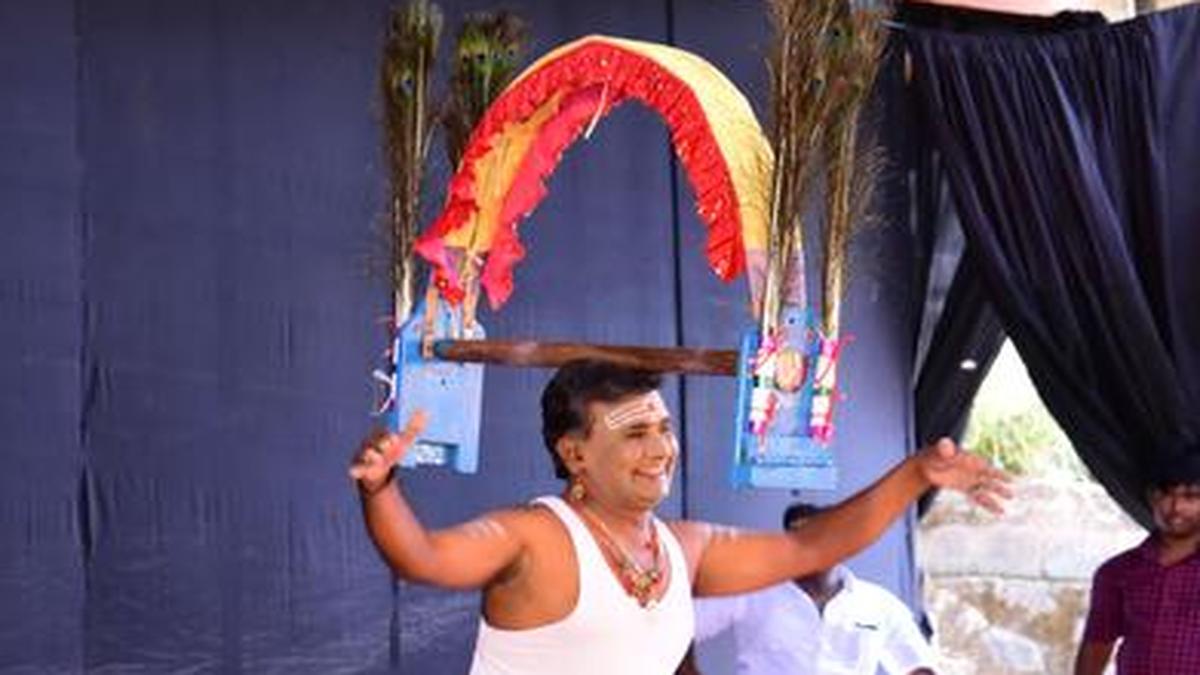 Shivaji Rao on his journey as a kavadi performer - The Hindu